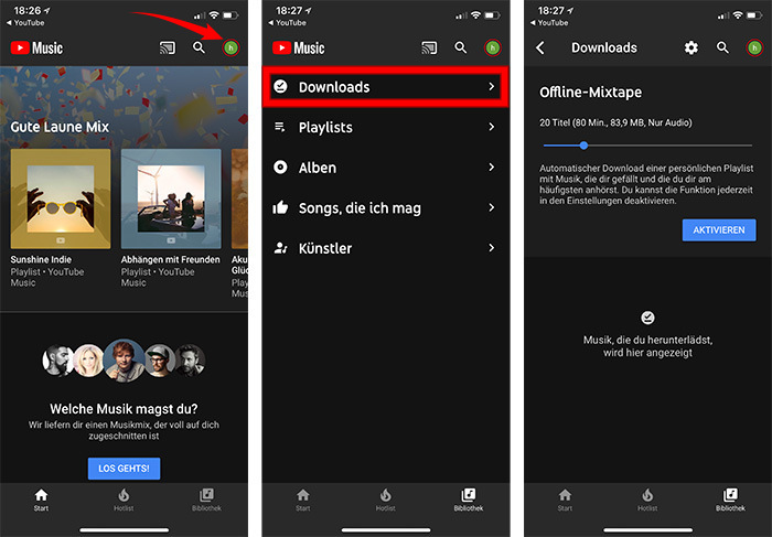 Songs von YouTube Music offline hören – so geht’s | TunePat
